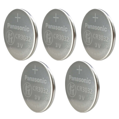 5Pcs for PANASONIC BR3032 BR 3032 3v Battery 500mAh Button Coin Cell ...