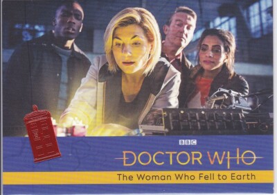2022 Rittenhouse Doctor Who Series 11 & 12 (Card #3) Orange TARDIS #49/ ...