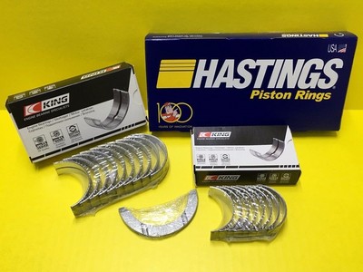 Acura Integra 90-01 B18A B18B Hastings Pistons Rings Rod Main Bearings ...