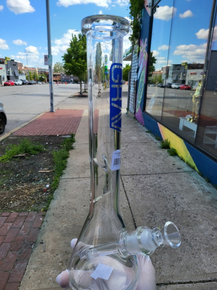 Grav 12-Inch Water Pipe Beaker Style Bong | Pyrex Glass | Free Shipping ...