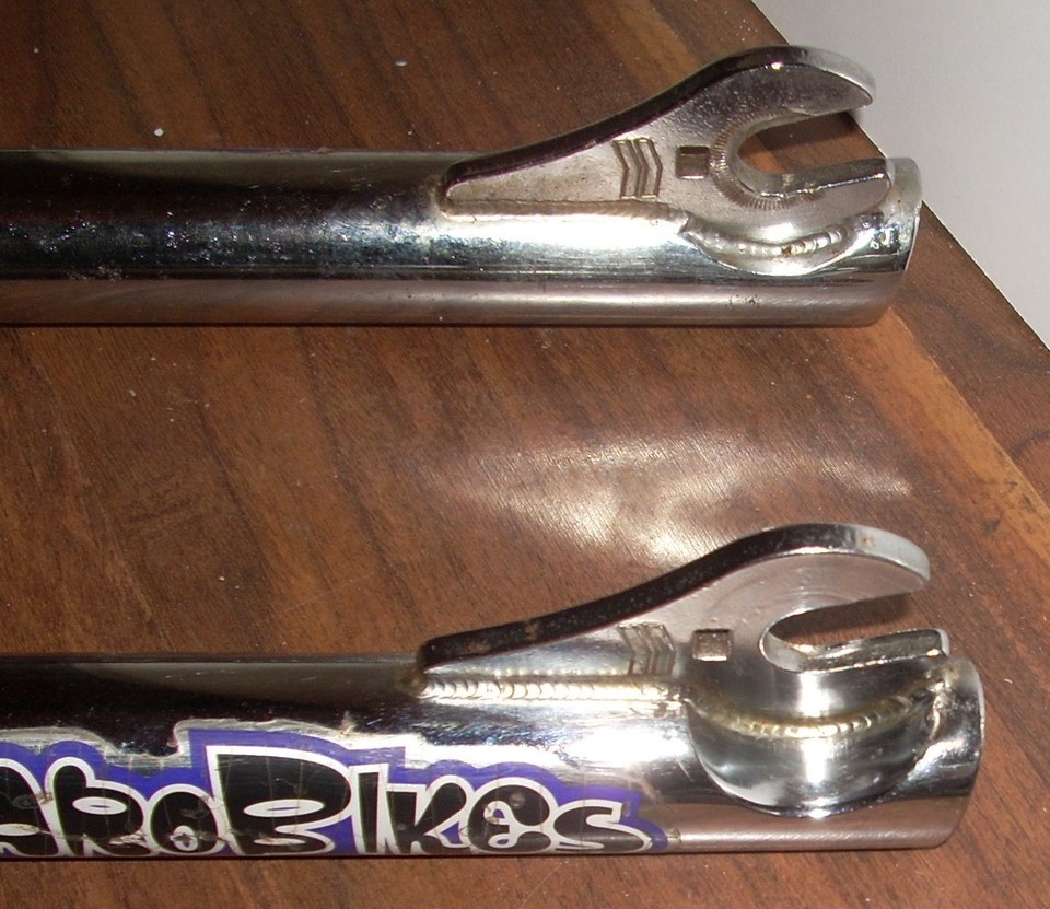 1998 Haro Blammo ABS Mega Fork chrome w/ Machined Steerer Tube 20" BMX ...