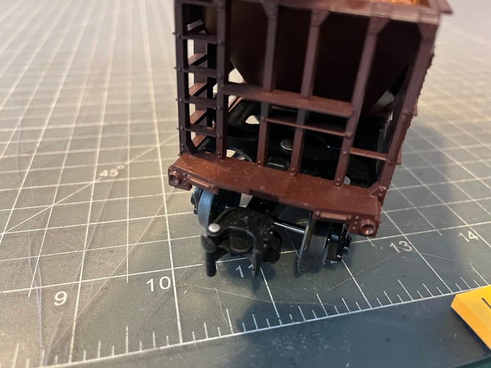 Lionel O Scale Train D&RG Denver Rio Grande Ore Hopper Car 81014 VERY ...