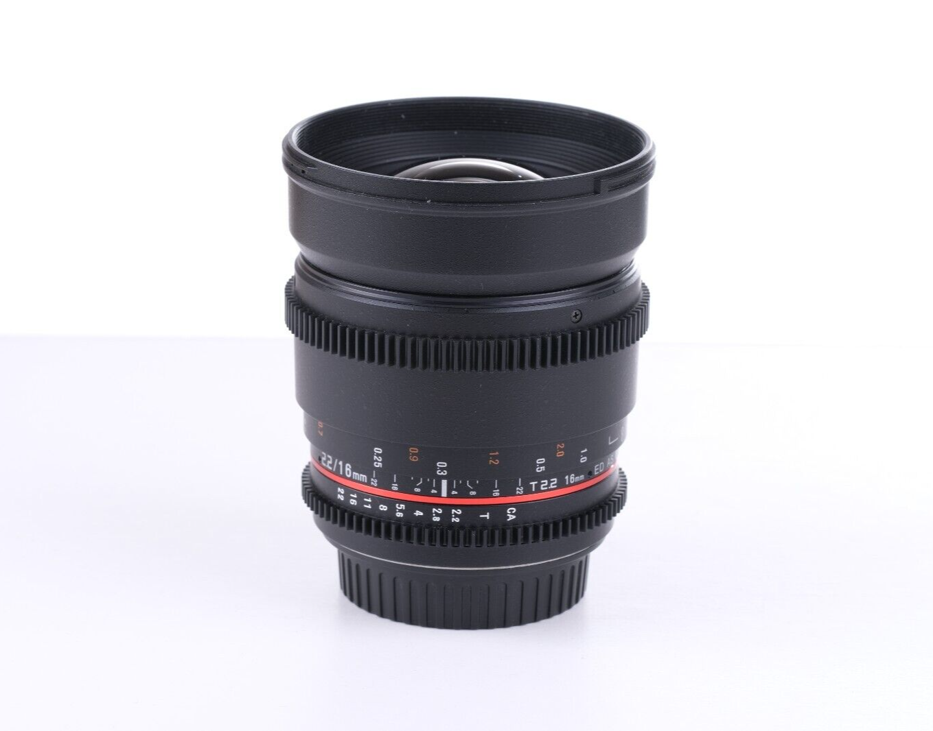 Rokinon 16mm T2.2 ED AS UMC CS Cine Prime Lens (for Canon EF ...