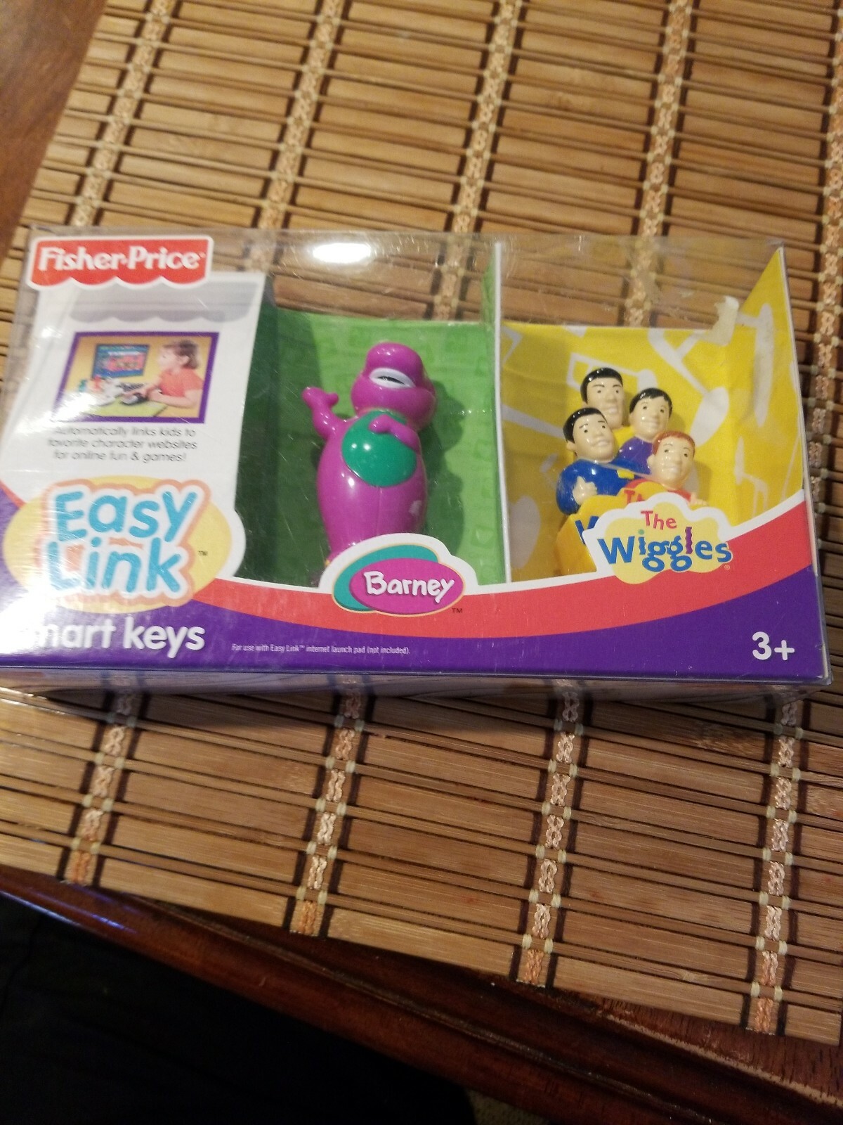 LOT OF 4 Fisher-Price Easy Link Pad Smart Keys Barney Wiggles Arthur ...