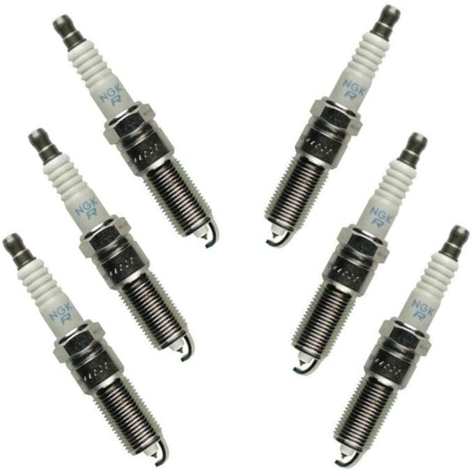 NGK Laser Platinum Spark Plug PLKR7A (6 Pack) for MERCEDES-BENZ ML350 ...