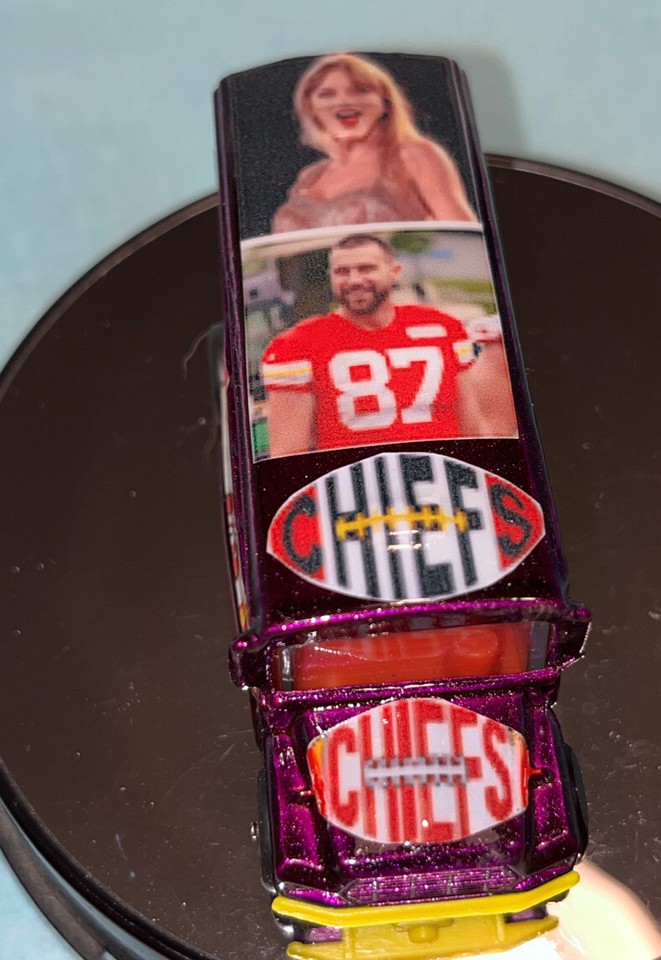 Hot Wheels School Bus Kansas City Chiefs Its A Custom Taylor Swift ...