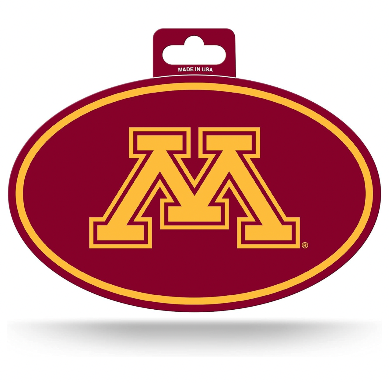 Minnesota Golden Gophers Sticker 4" x 6" Oval Decal - Minnesota Gophers ...
