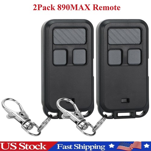 2 Pack 890MAX Liftmaster Universal Remote - Compatible with 371LM ...
