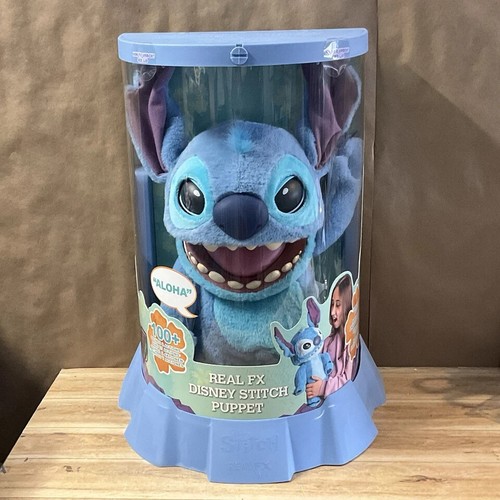 Disney Stitch Real FX Puppet Animatronic Puppetronics WOW Stuff Plush ...