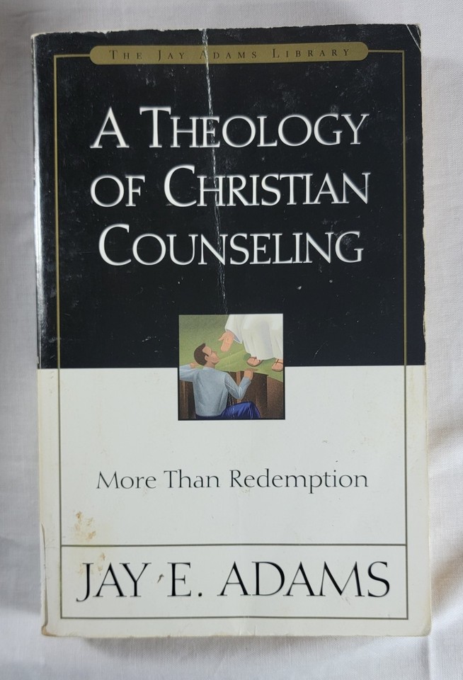 Jay E. Adams 5 Books: Biblical Counseling Pastoral Care Nouthetic ...