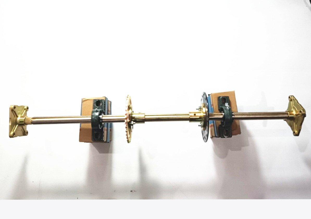 900mm 25mm Axle keyway running full length foot brake control 8 inch ...