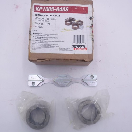 Lincoln Electric 4 Pc MIG V-Groove Drive Roll Kit W/Wire Inlet Guide ...