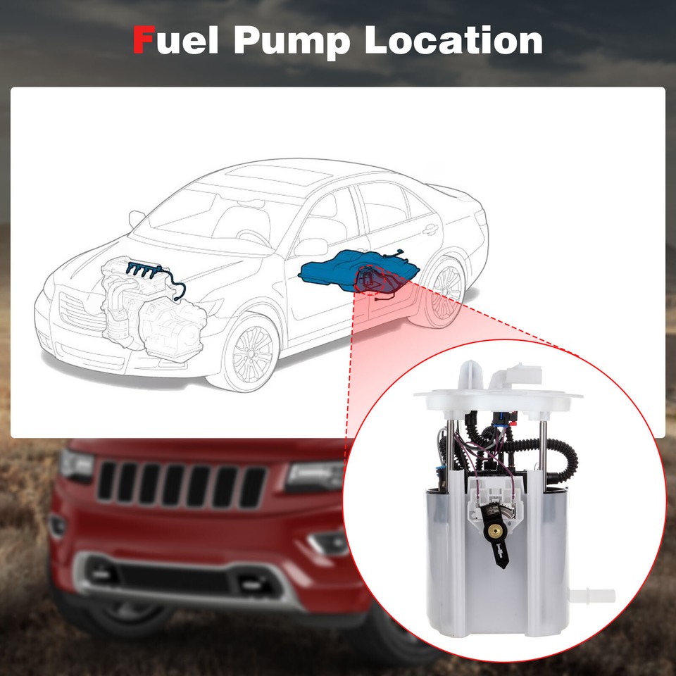 Fuel Pump Module Assembly For 2012 2013 2014 Jeep Grand Cherokee 6.4L ...