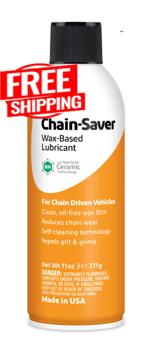 DuPont Motorcycle Chain-Saver Wax-Based Self-Cleaning Dry Lubricant ...
