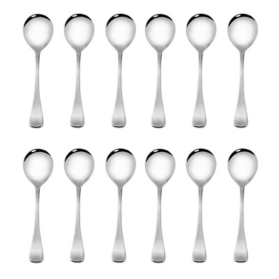 NEW STANLEY ROGERS METROPOLITAN SOUP SPOONS SET 12 Cutlery | eBay