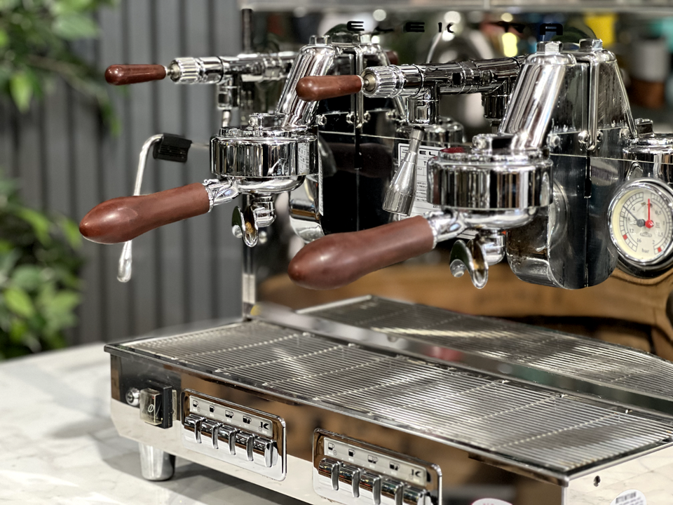 ELEKTRA T3 SIXTIES COMPACT VOLUMETRIC ESPRESSO COFFEE MACHINE COFFEE ...