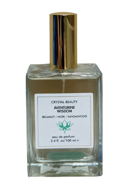 Crystal Beauty Aventurine Wisdom Perfume Begamot Musk Sandalwood Eau De ...