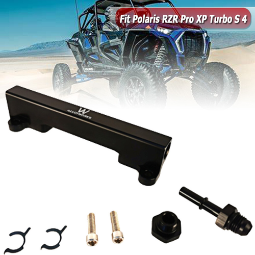 Aluminum Billet Racing Fuel Rail Kit for Polaris RZR Pro XP Turbo S 4 ...
