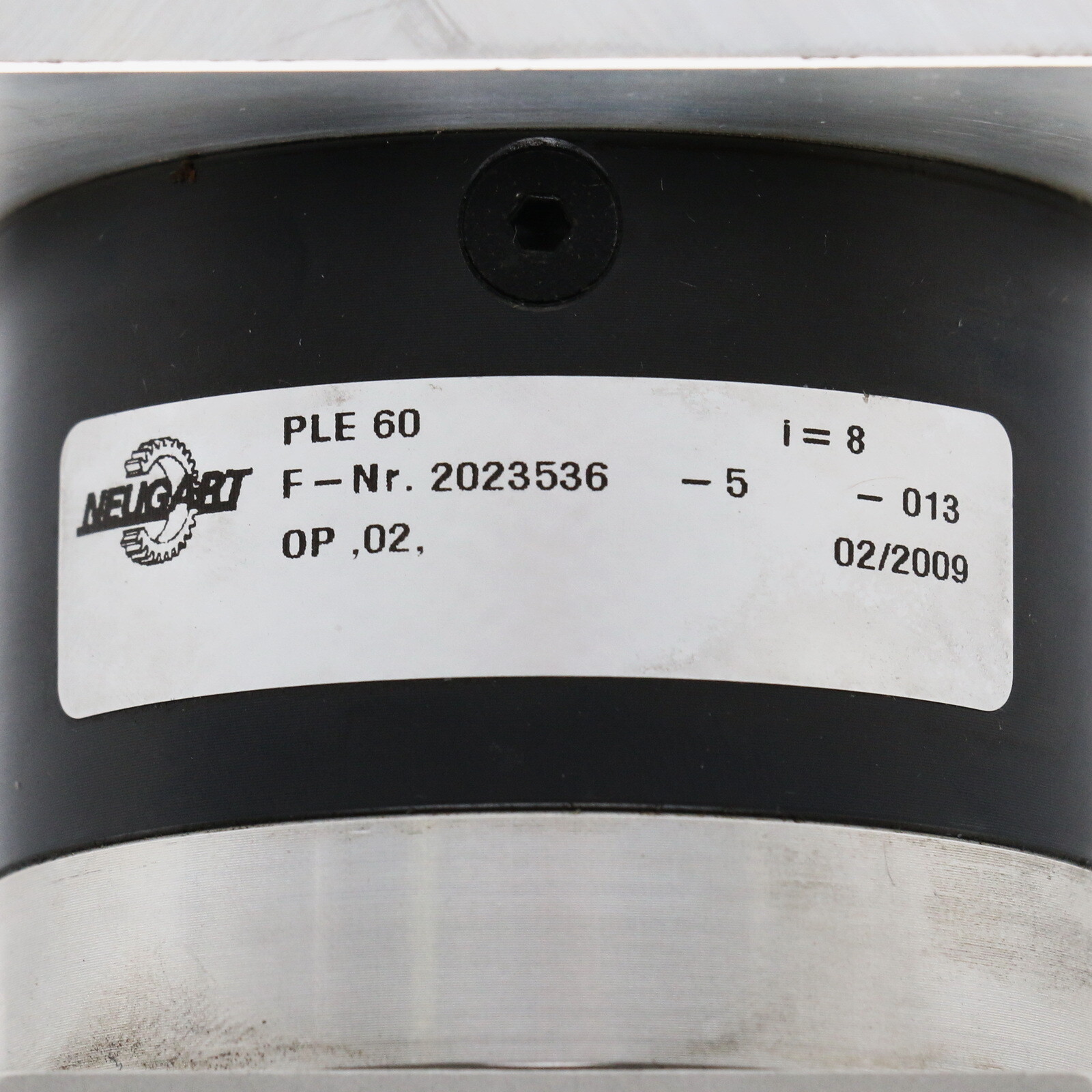 Neugart PLE 60 Plantengetriebe i=8, Welle Ø14 -Buchse Ø14 mit ...