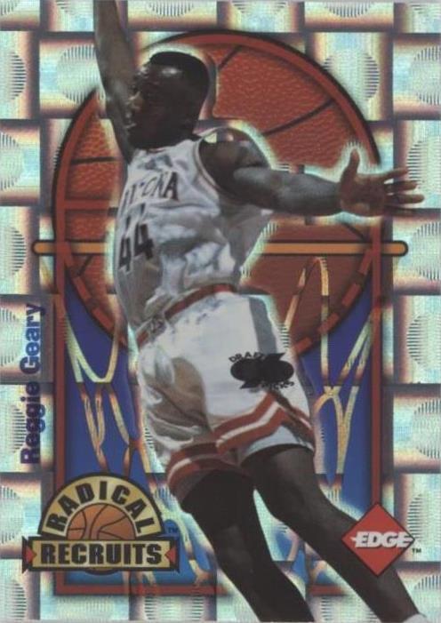 1996 Collector's Edge Rookie Rage - Radical Recruits Reggie Geary #16 ...