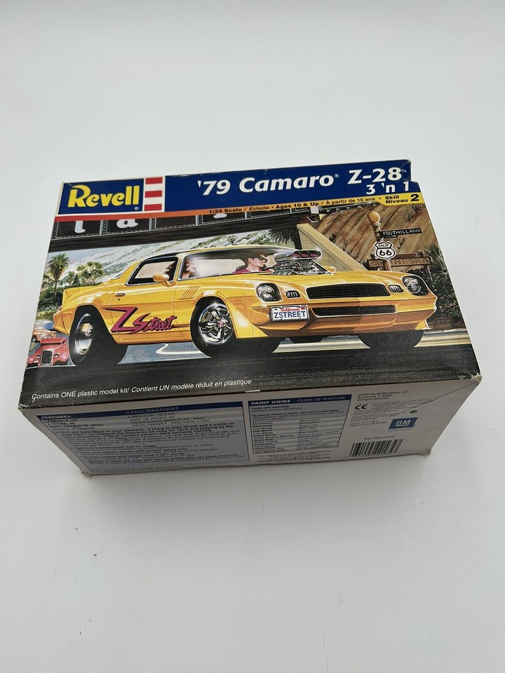 Revell ’79 Camaro Z-28 3 n’ 1 Model Car Kit Super Rare Made In 2003 ...