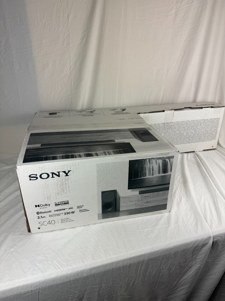 Sony Soundbar with Wireless Subwoofer - HT-SC40 2.1ch | eBay