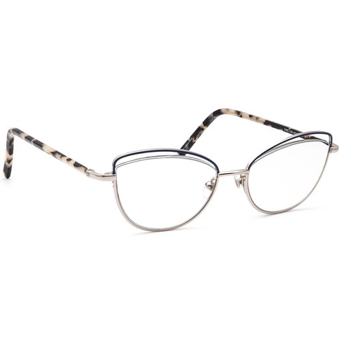 Prodesign Denmark Eyeglasses 5169 c.1022 Silver/Havana Black Cat Eye 50 ...