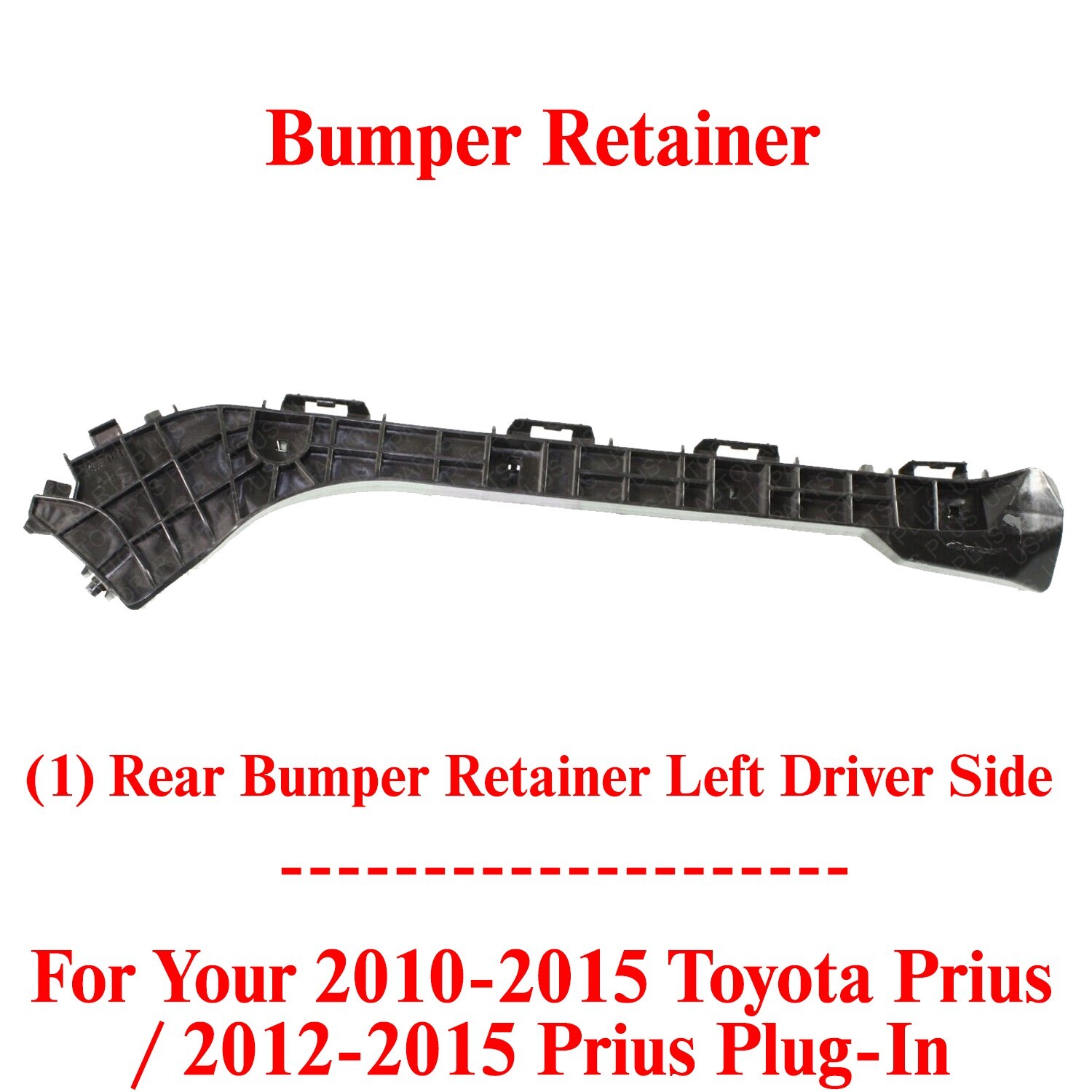 Rear Bumper Retainer Left Side For 2010-2015 Toyota Prius /2012-15 ...