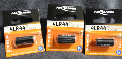 3 pack Ansmann PX28 / A544 / 4LR44 6V Batteries | eBay