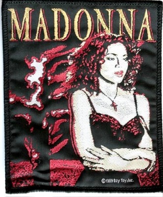 MADONNA 'LIKE A PRAYER' vintage original 1989 patch Queen of Pop music ...