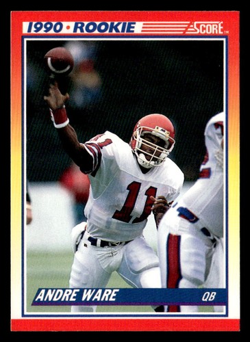 Andre Ware 1990 Score Rookie Card #292 Houston Cougars | eBay