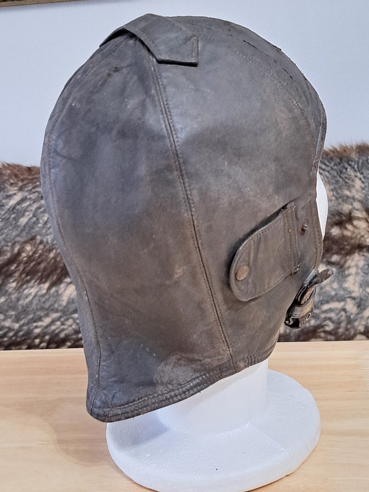 Air force WW2 WW1 Germany Aviator Cap Leather Pilot Cabriolet Car ...