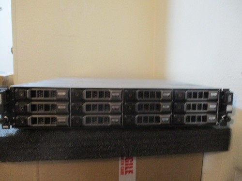 Dell PowerVault MD3800F 12x 3.5" 2 x 16GB Fiber Channel FC Storage ...