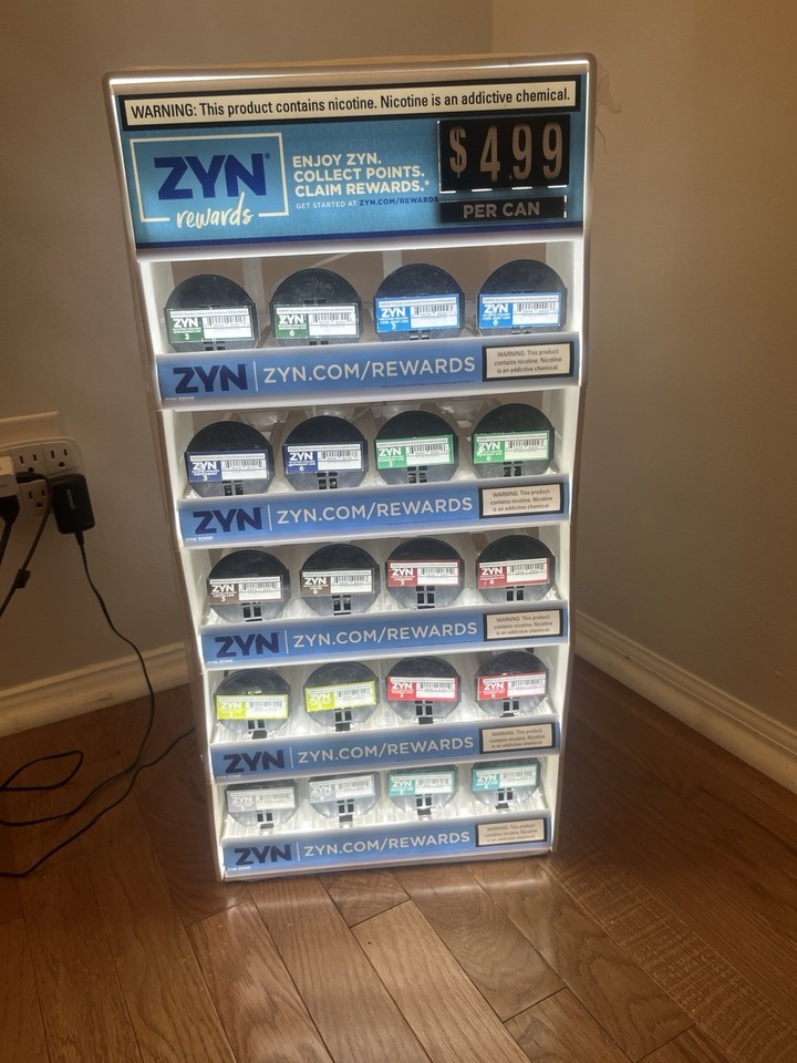 Zyn Merchandiser Display Rack | eBay