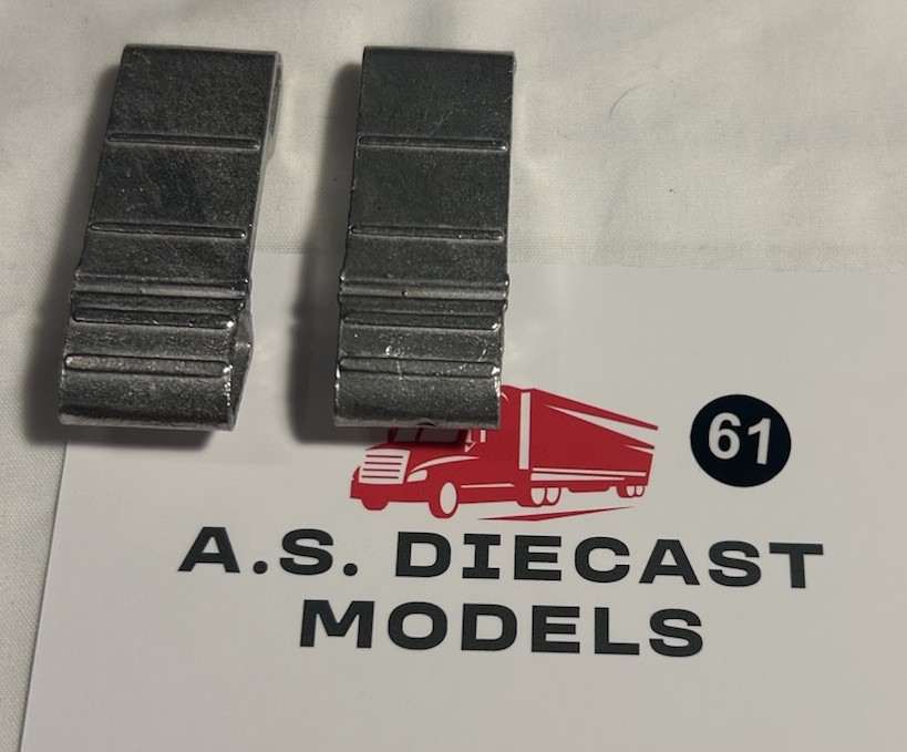 Corgi Modern Truck Heavy Haulage White Metal Ramps Only 1/50 Code 3 ...