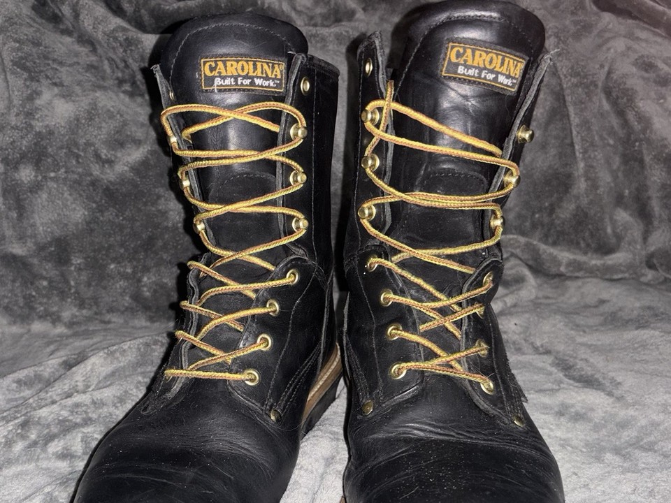 Carolina Steel Toe Logger Boots Goodyear Welt Made In USA Waterproof ...