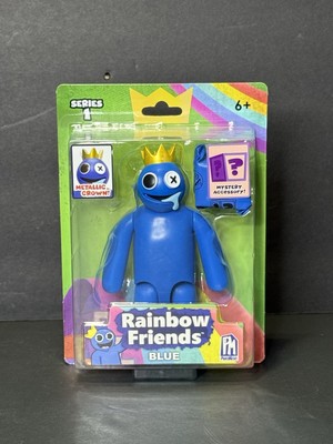 Rainbow Friends Happy Blue Posable Action Figure 5" Series 1 PhatMojo ...