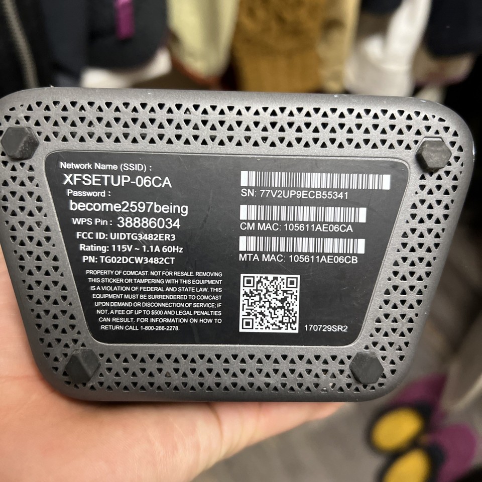 Xfinity XB6-A Gateway WiFi 6 Router Modem xFi | eBay