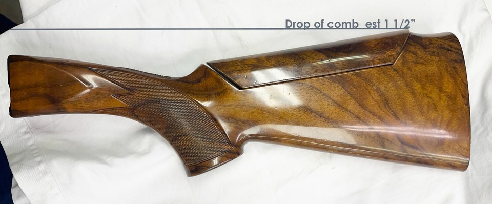 WOW Walnut Krieghoff K80 Stock Shotgun Adj Comb Pistol Grip RH Cast Off ...