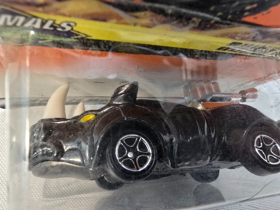 MATCHBOX ANIMAL SERIES RHINO ROD BLACK PAINT 1:64 SCALE *NEW | eBay