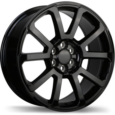 Replika R214 20X8.5 6X120 33mm Gloss Black | eBay