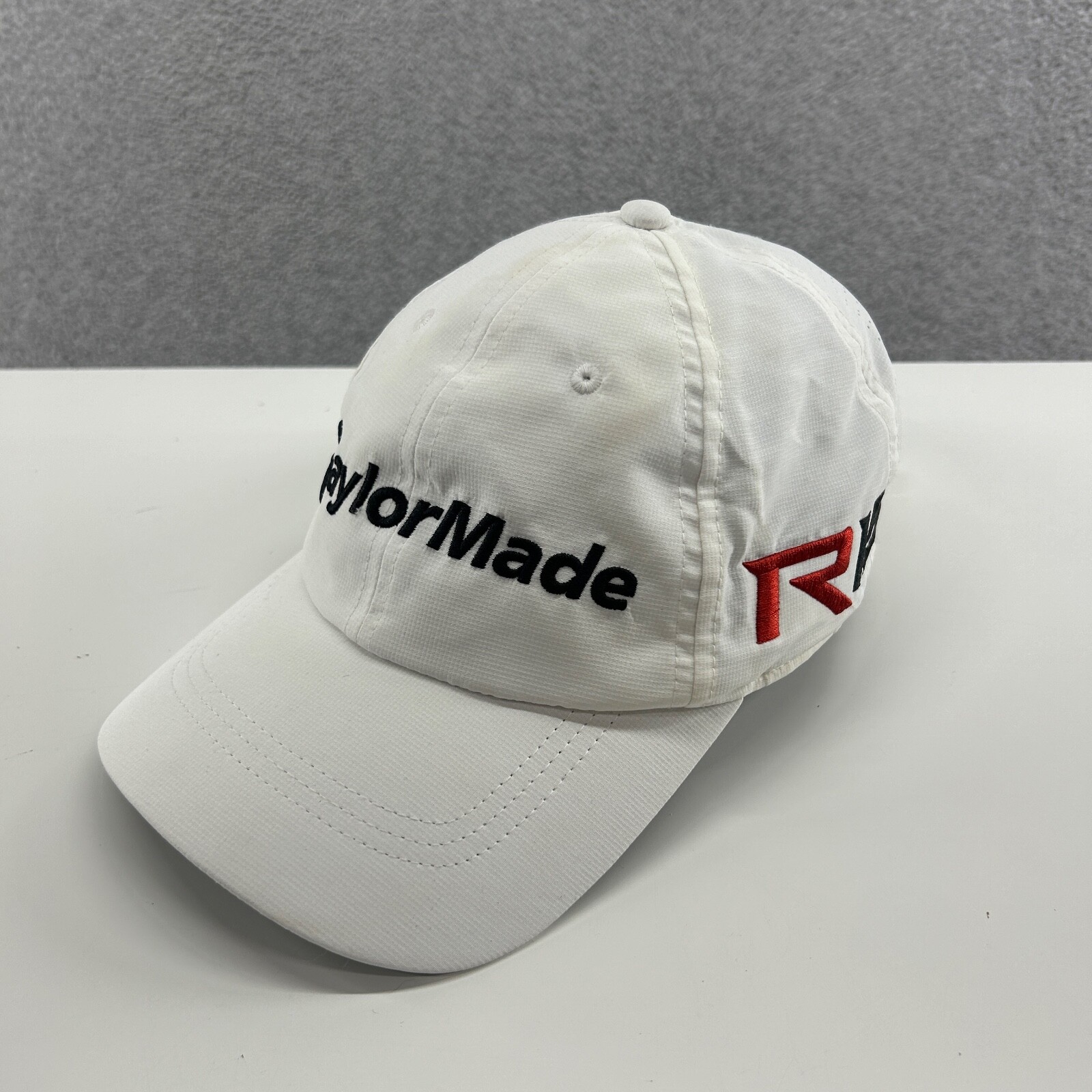 TaylorMade Hat Adult Adjustable One Size OSFA White R15 Aero Burner | eBay