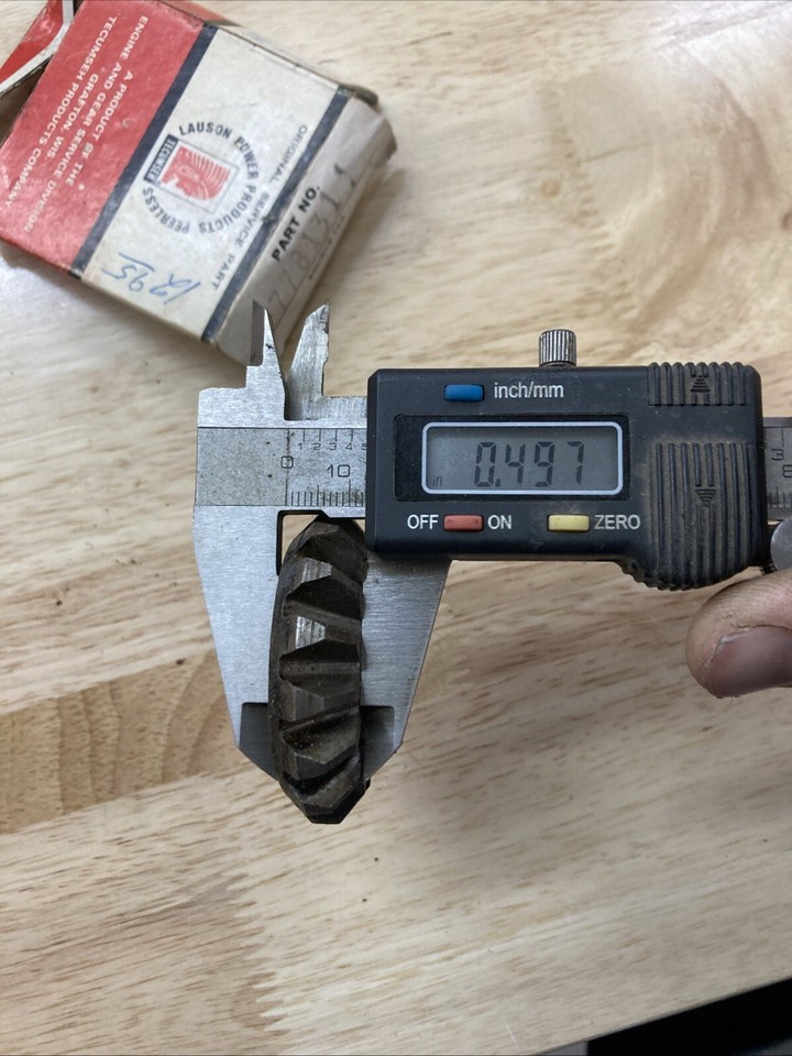 Peerless 801-020B 5 Speed Transaxle 778131 Bevel Pinion steel Tecumseh ...