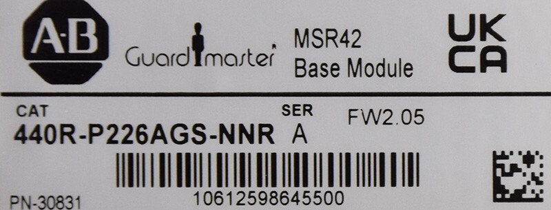 Allen-Bradley Basismodul MSR42 440R-P226AGS-NNR Base Module New | eBay