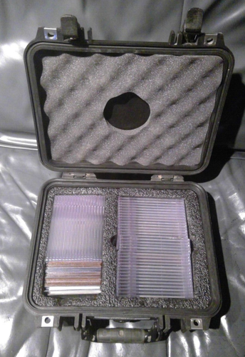 MEDIUM PELICAN WATERPROOF GRADED SLABBED CARDS STORAGE TRAVEL CASE ...
