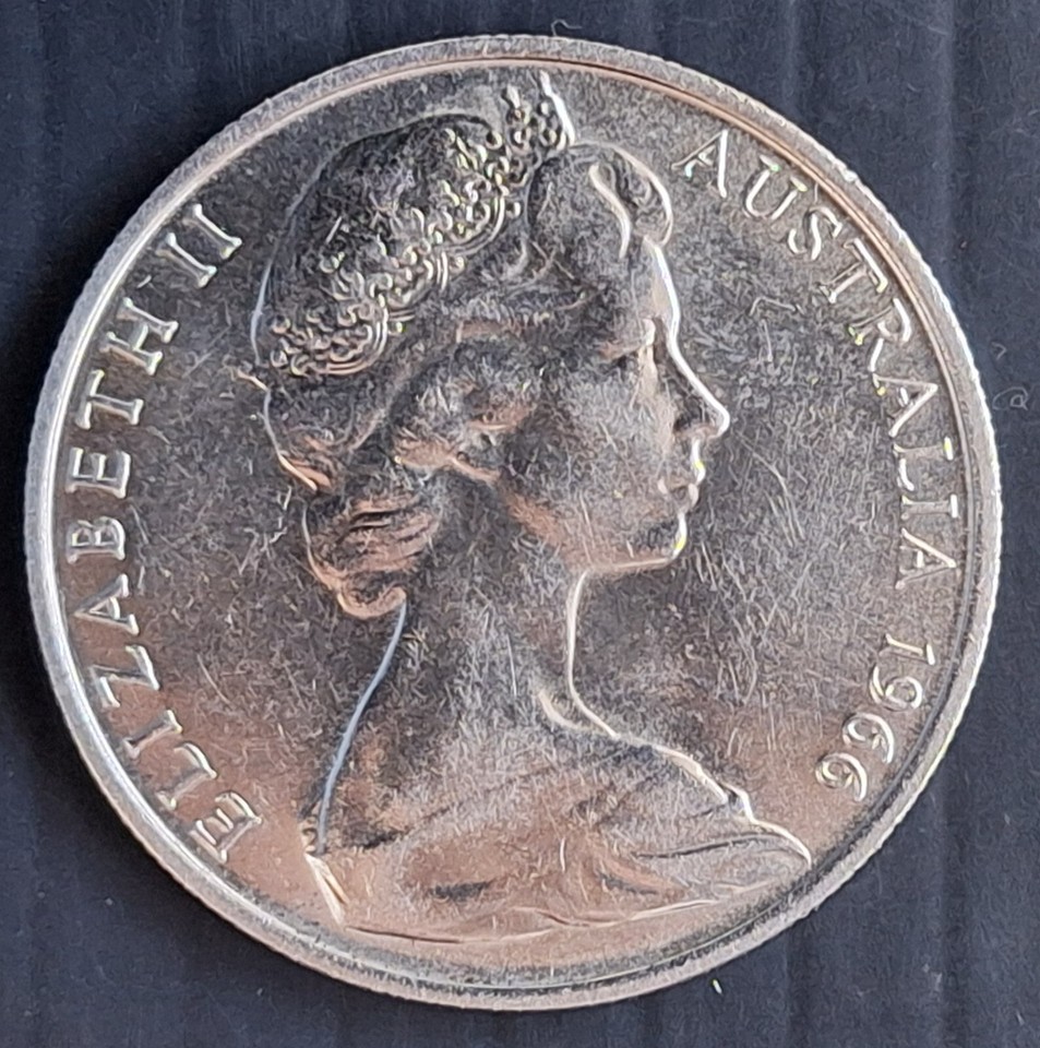 1966 Australia Round 50c Silver (80%) Coin | eBay