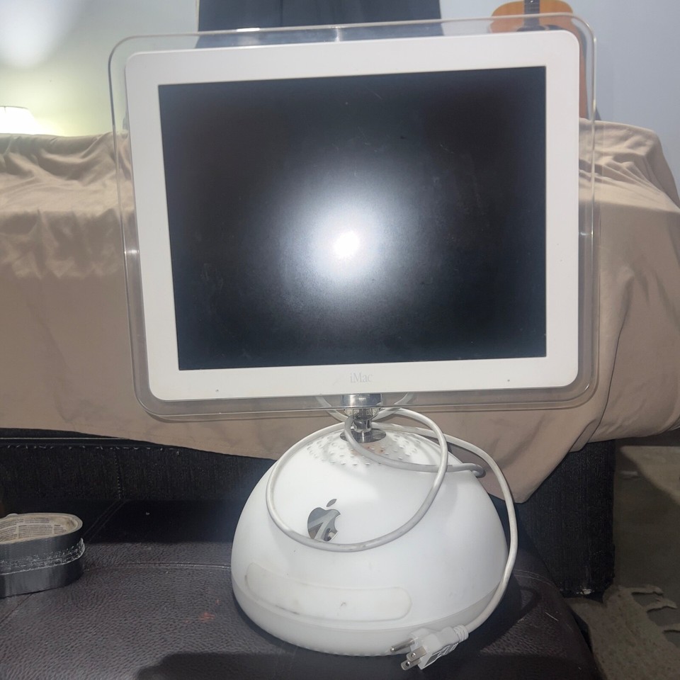 Apple iMac G4 800MHz 15” LCD M6498 | Mac OS X 10.3 | Works | Keyboard | Read | eBay
