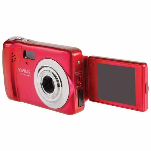 Vivitar Vivicam XX14 Digital Camera Flip Screen Red w SD for sale ...
