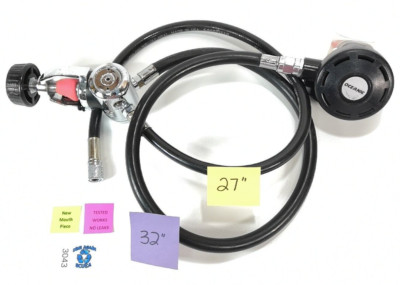 Oceanic Alpha Regulator Set 1st & 2nd Stage Scuba Dive Yoke 1st Stage ...