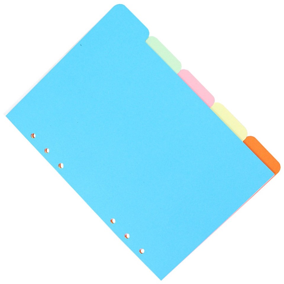 15 Pcs Refill Paper School Binder Dividers Notebook Paper Dividers ...
